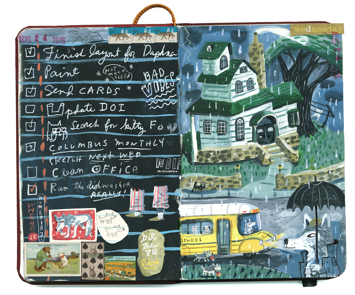 Oh, by the way...: BEAUTY: Illustration--Stephanie Birdsong