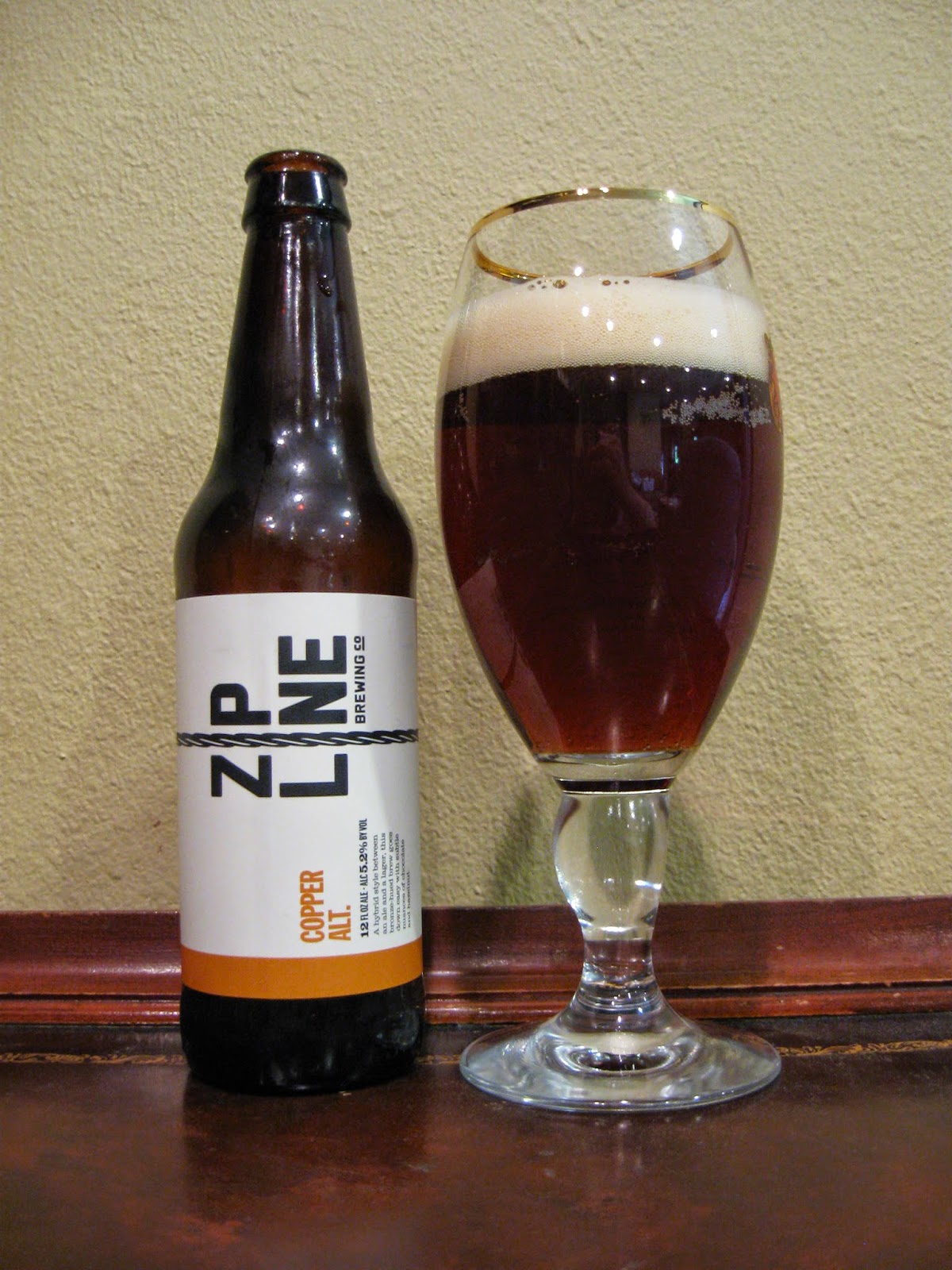Doing Beer Justice: Zipline Copper Alt