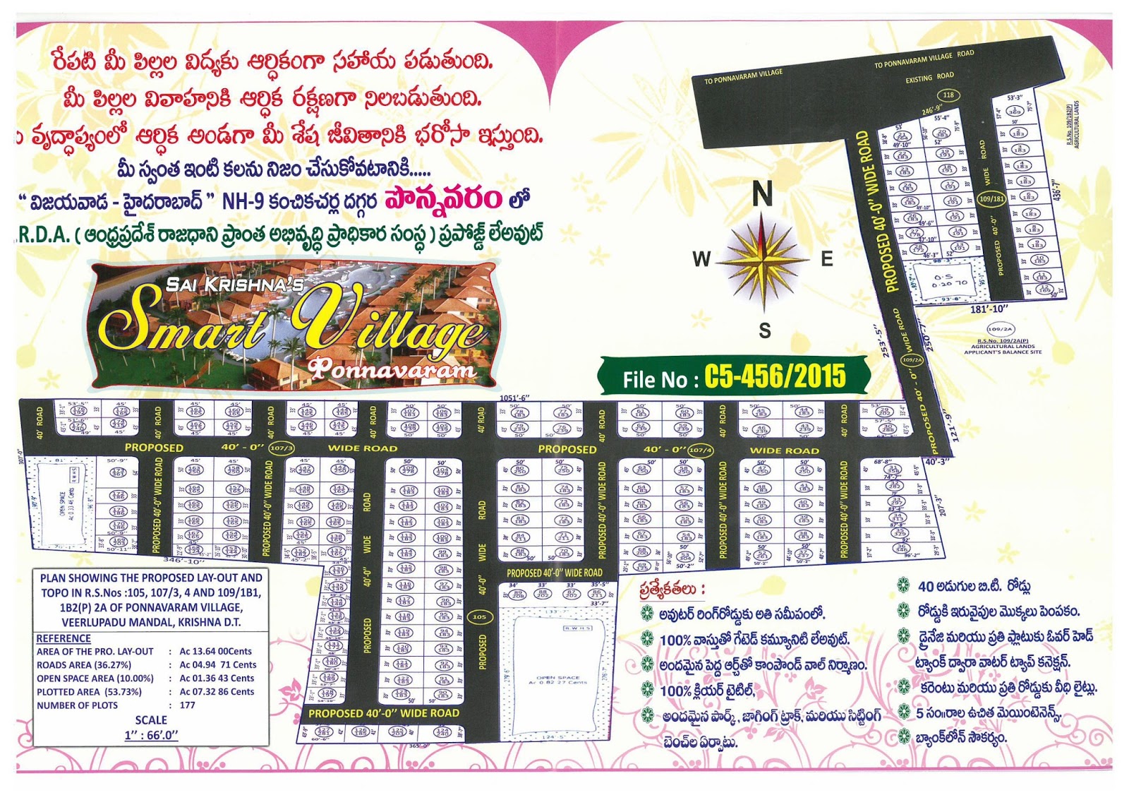 Open plots Sale in Best Locality: 5 years free maintenance&100% clear ...