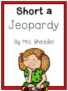Mrs. Wheeler's First Grade Tidbits: Phonics Jeopardy--UPDATE!