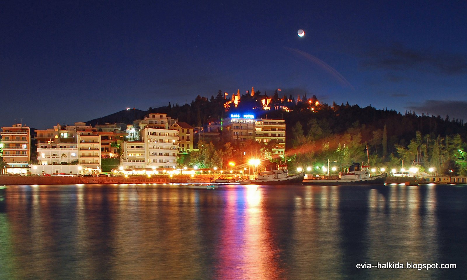 Evia halkida photos by elias thalassis: Καλο βραδυ απο τη Βοιωτικη ...