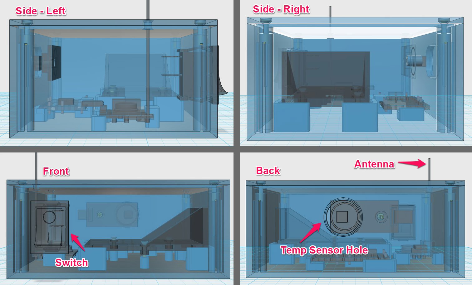 i-build-stuff: [Wireless Room Temperature Monitoring System] Enclosure ...