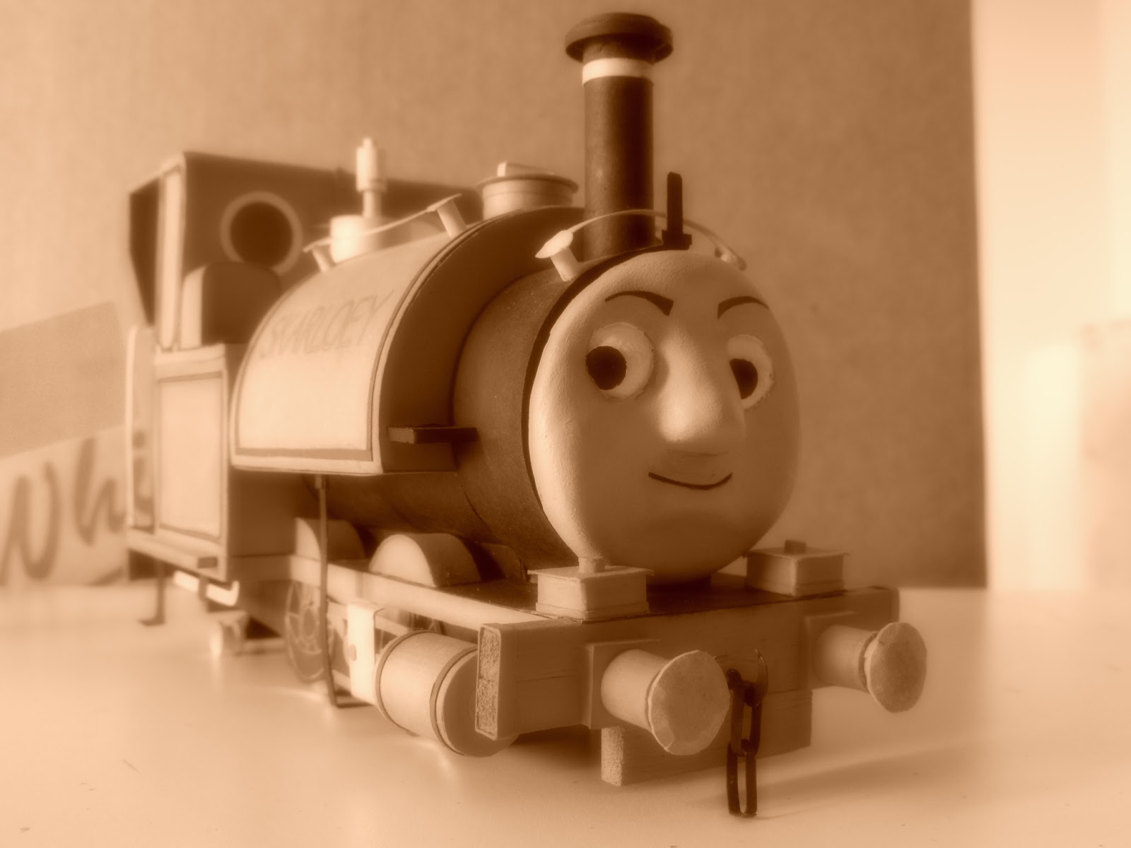 SodorModelRailroading: Nitrogen Studios Photographs My Rheneas & TV Model