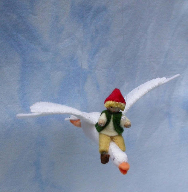 Septemberspring Galerie: Niels Holgersson op Maarten de gans