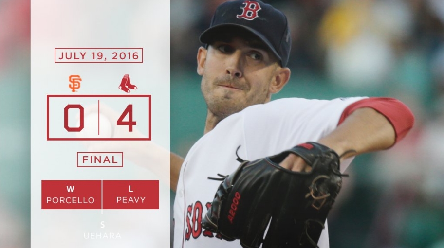 [BOS] 7/20 vs SF 1차전 .. 레싹 영상 : MLBPARK