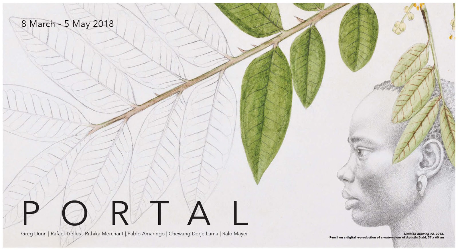 Puerto Rican artist Rafael Trelles in the group show “Portal” at ...