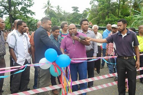 Opening of the new Aihioma bridge - One Papua New Guinea