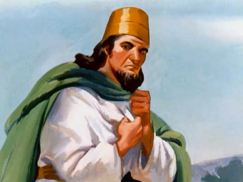 Religious Artist: Ahab - the pouting king