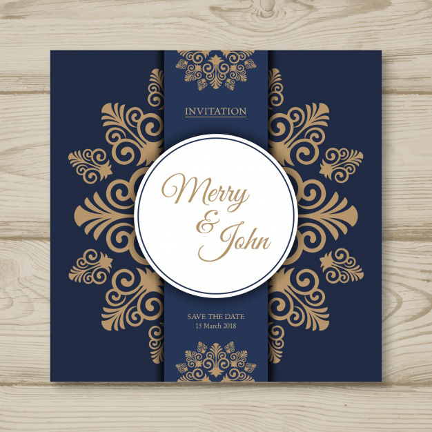 Template Undangan Ornamental - Galeri Desain