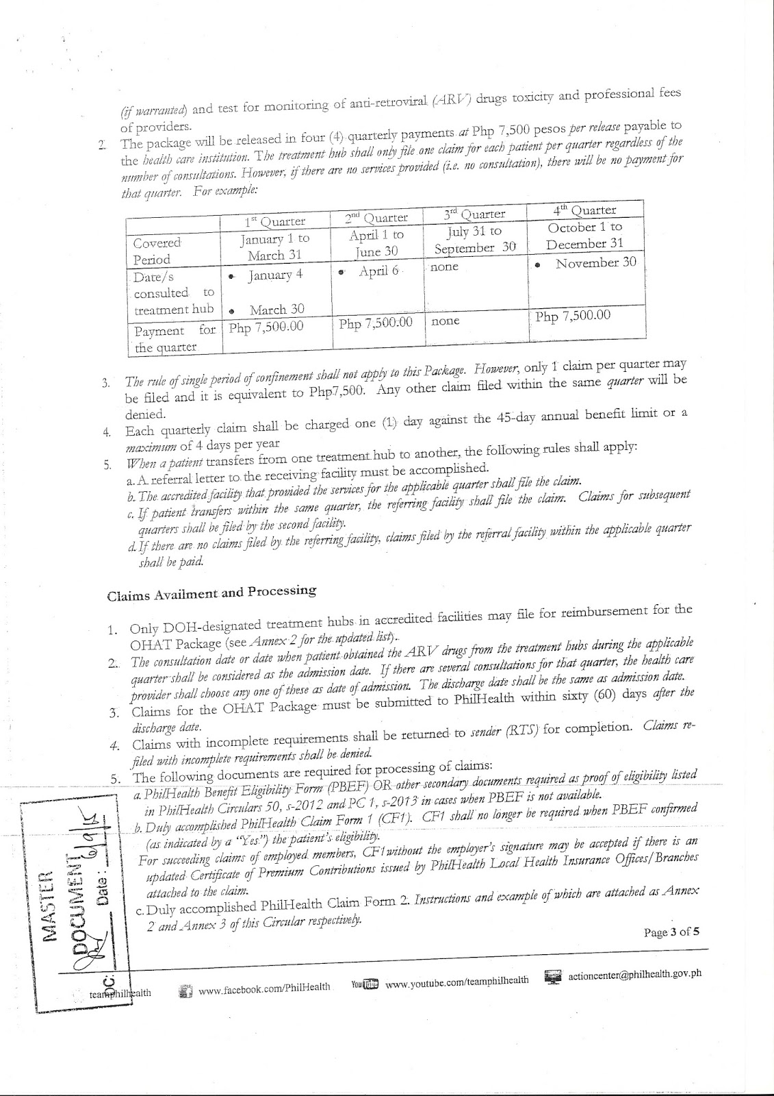 Revised Outpatient HIV/AIDS Treatment (OHAT) Package of PhilHealth ...