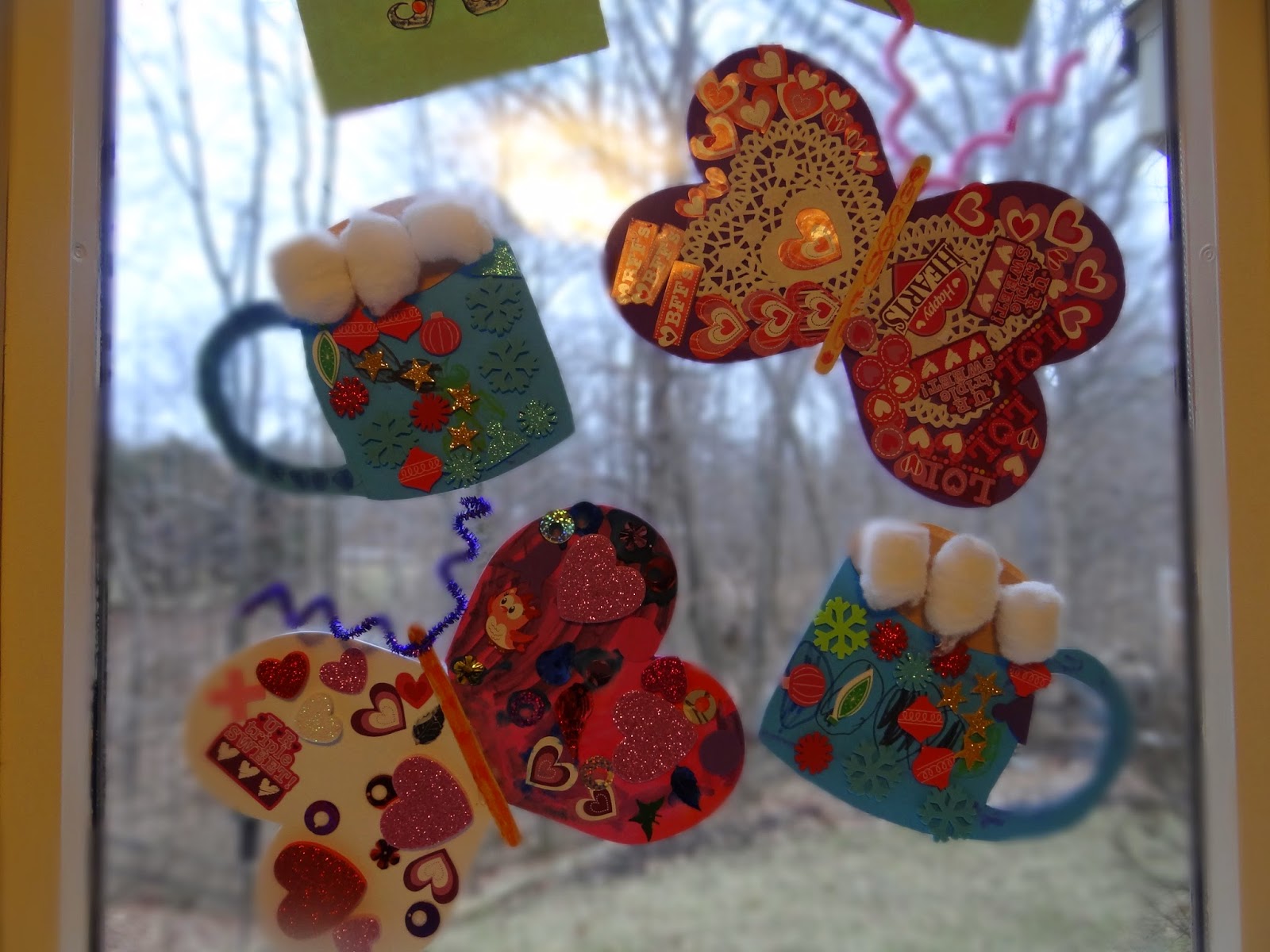 This Life Well Loved: Valentine's Day Heart Butterflies