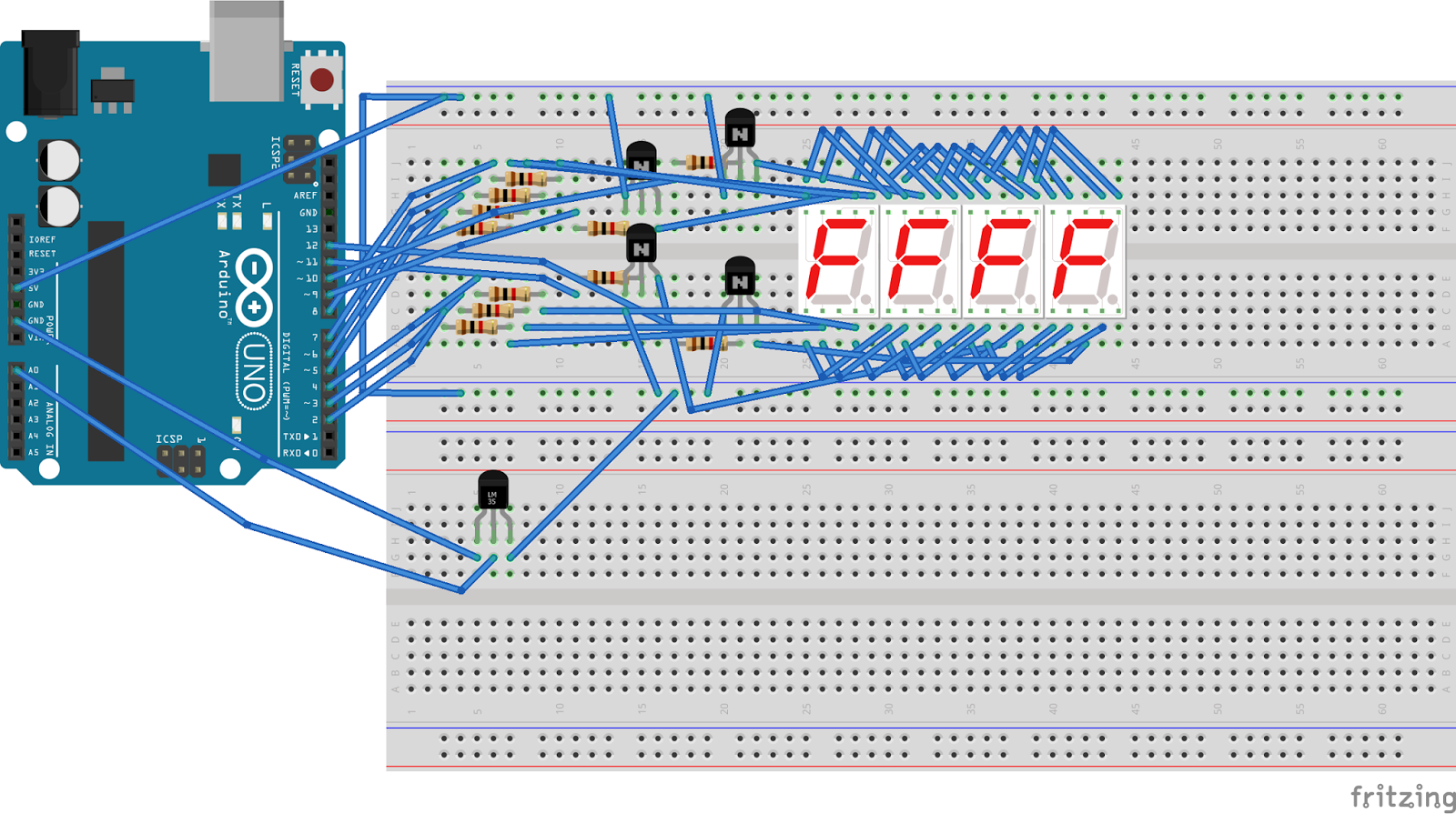 Geek Arduino Dan 7 Segment