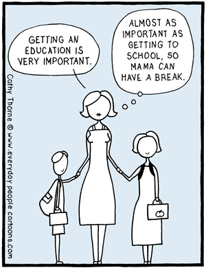 13 Back to School Cartoon Funnies for the Millenial Tech Generation