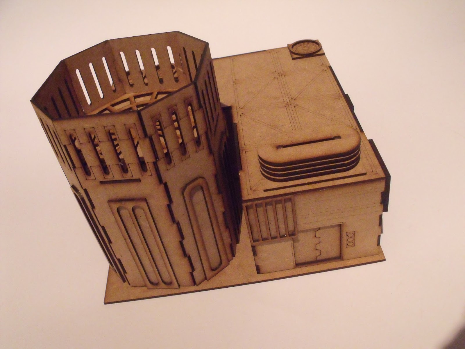 Limited Edition Warhammer models: wargame model mods - MDF buildings