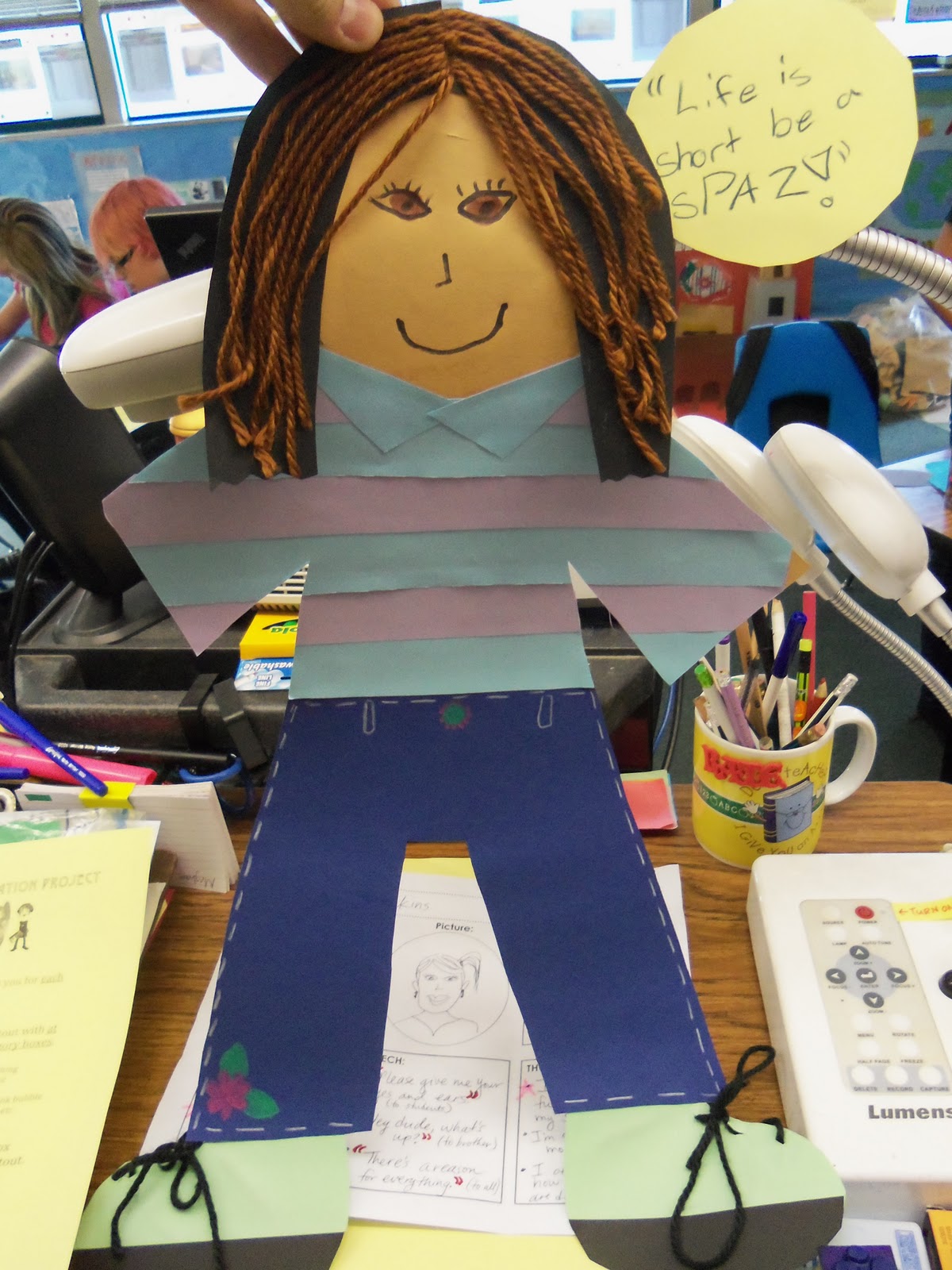D.A.T.A. Scholars: "Mini Me" Character Project