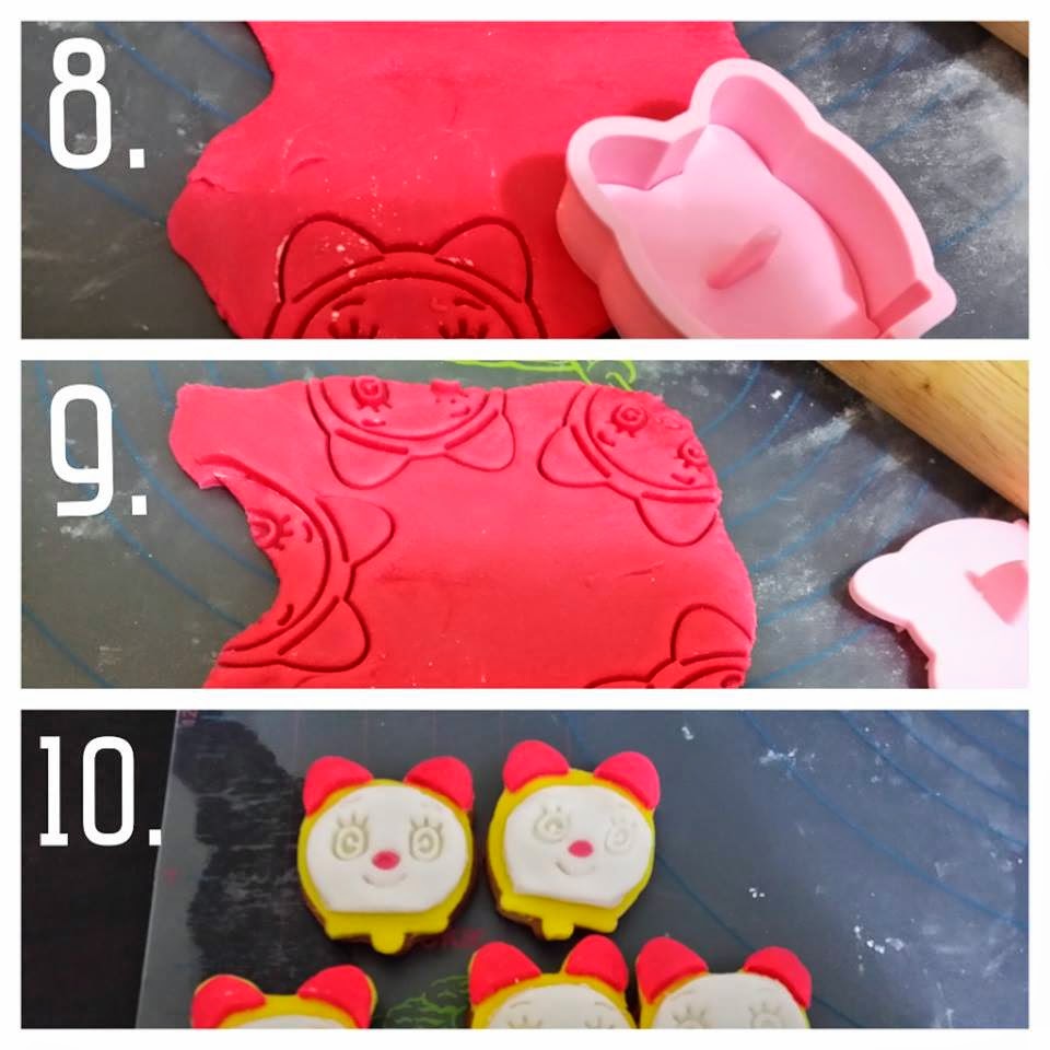 Doraemon Cookies by Clarine Lin