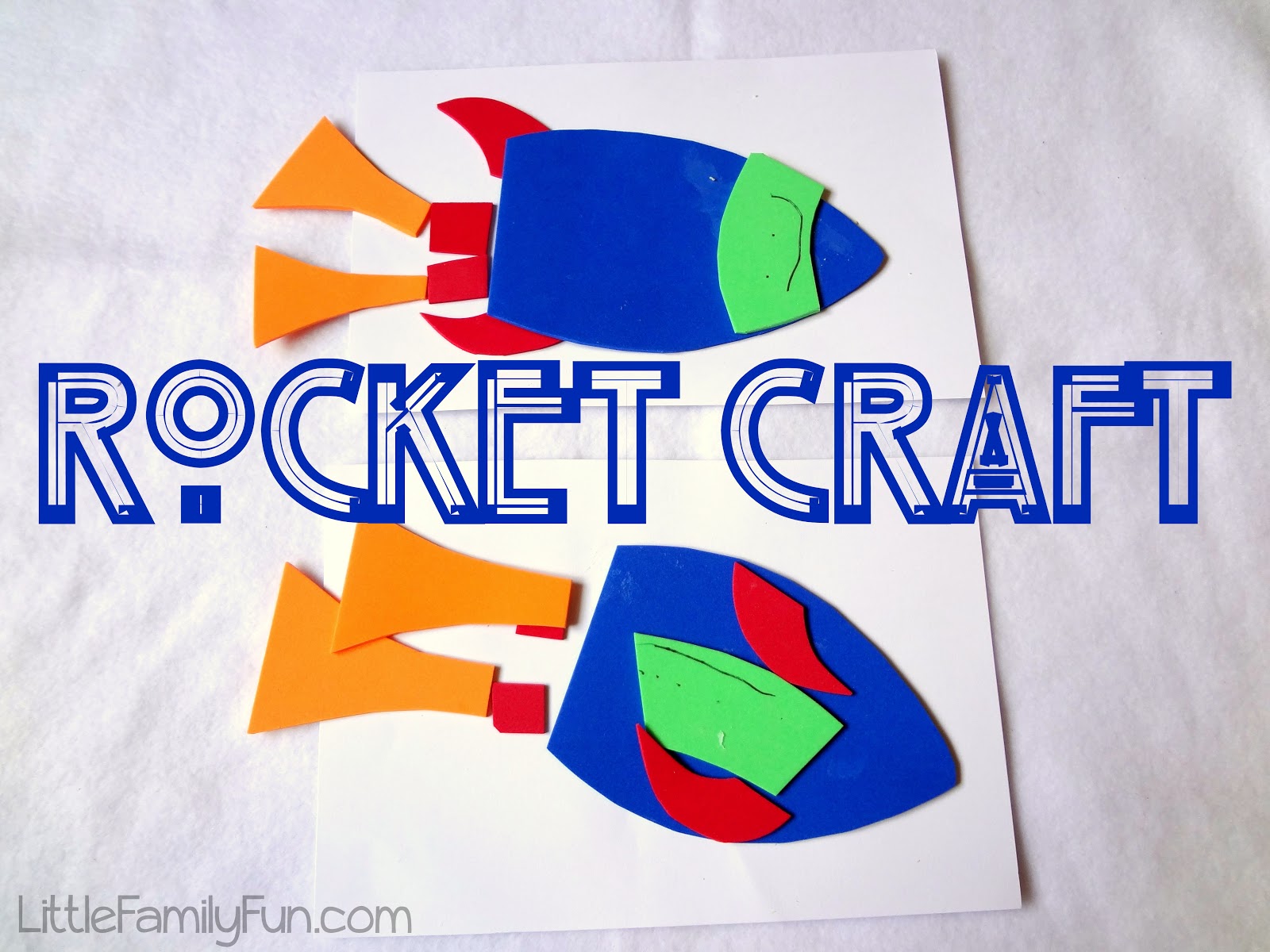 Little Family Fun: Rocket Craft