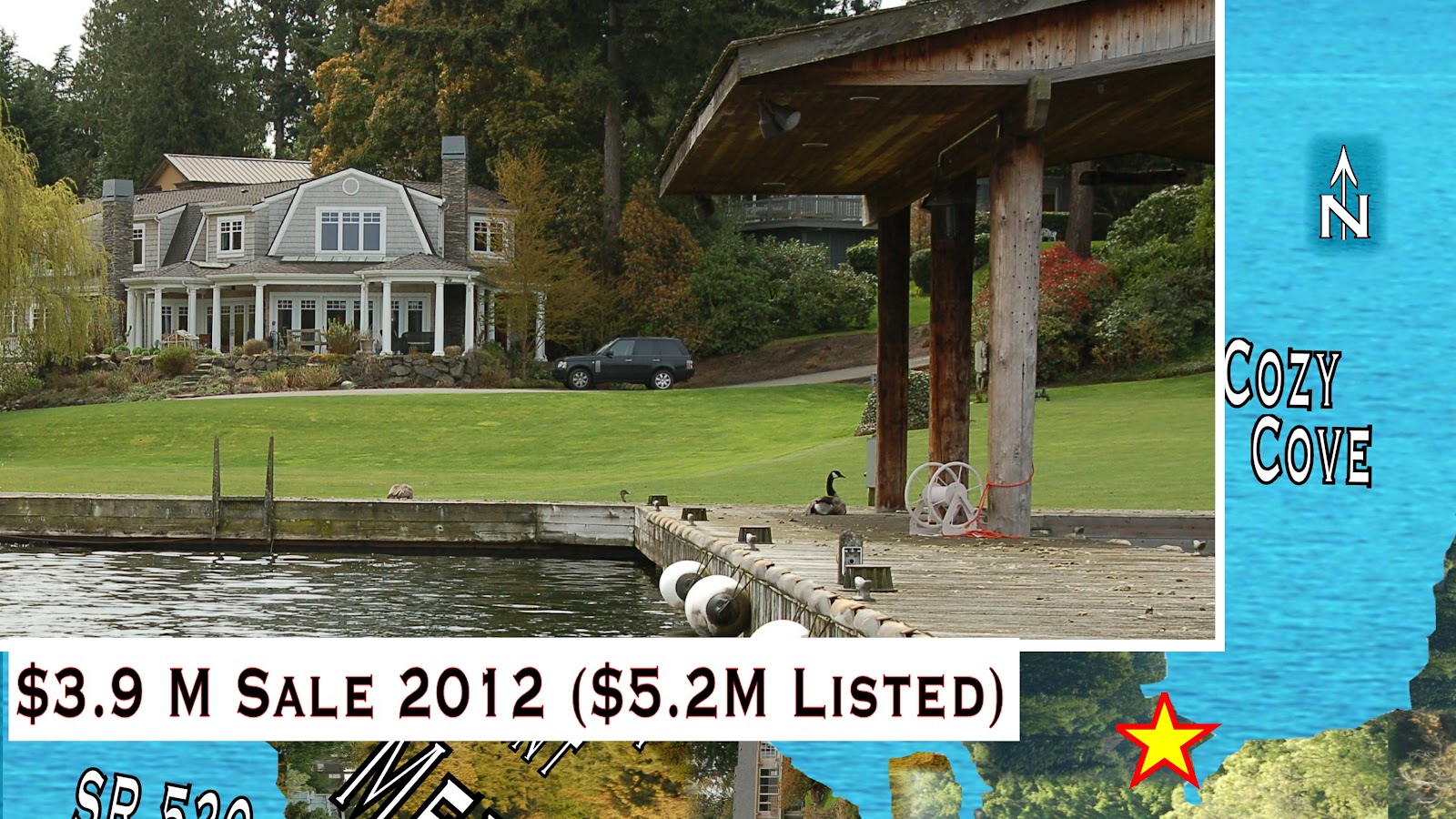 Lake Washington Cruising: Hunts Point Southeast – Cozy Cove – Mansions