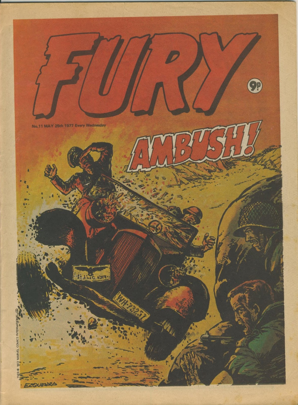 Boys Adventure Comics: Fury comic cover gallery (4)
