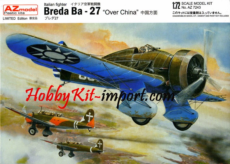 Airplanes in the skies + FAF history: Breda Ba.27