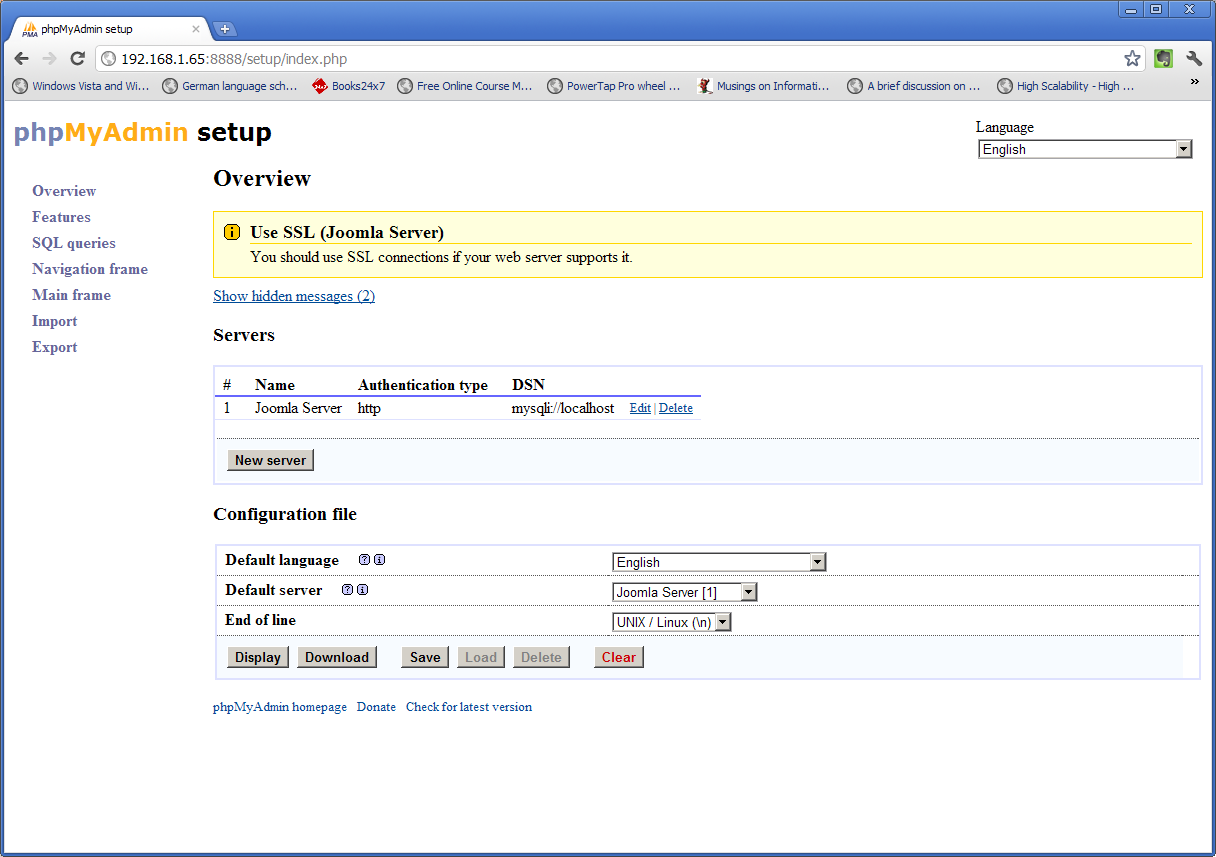 Musings on Information Technology - A view from the trenches: Installing phpMyAdmin in CentOS 6. ...