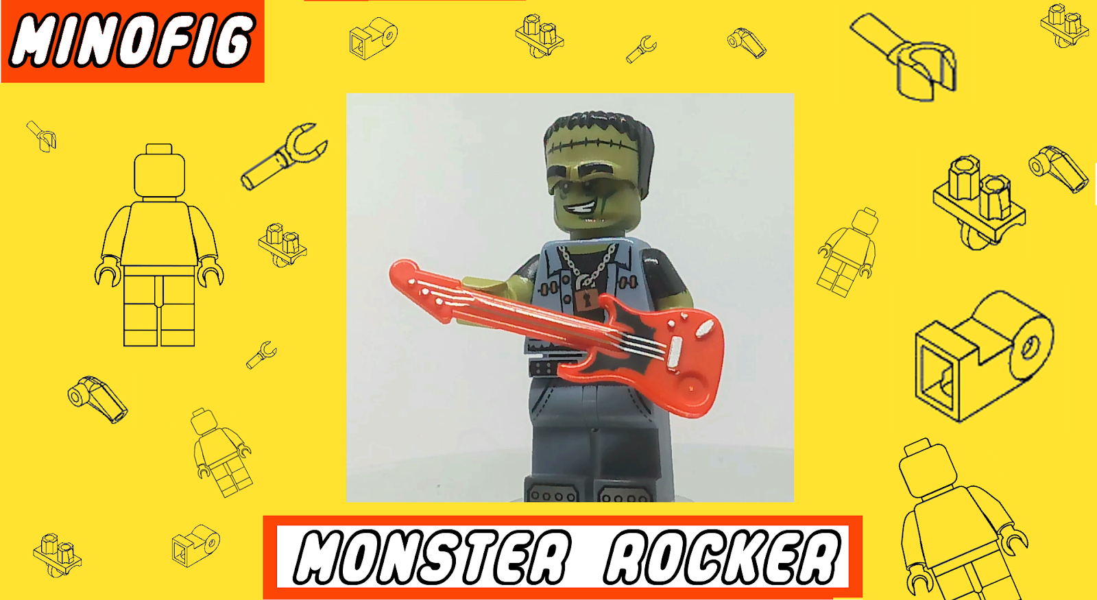 Mino Modding: Minofig : Monster Rocker