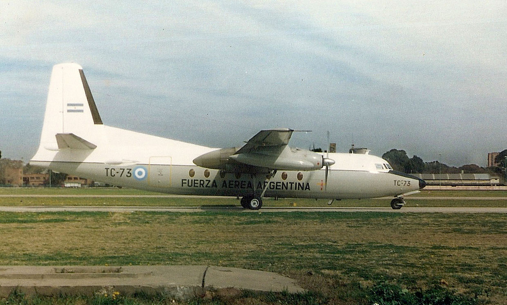 Historias Individuales: TC-73 Fokker F-27-400M (4156) Troopship c/n 10407
