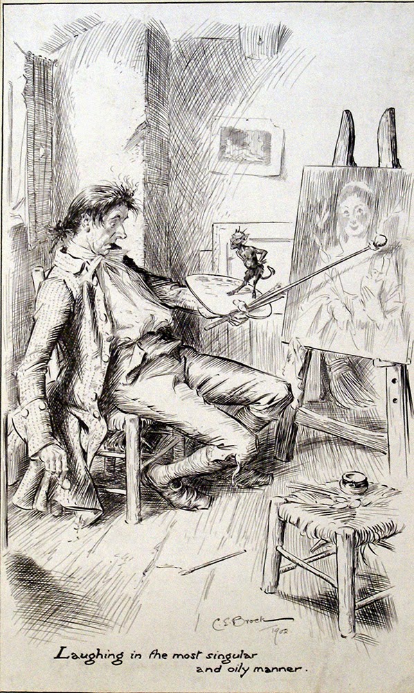 Original Comic Strip, Animation and Illustration Art: Charles Edmund Brock