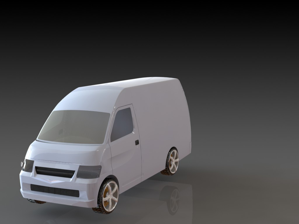 gnp design: Daihatsu Gran Max Delivery van car