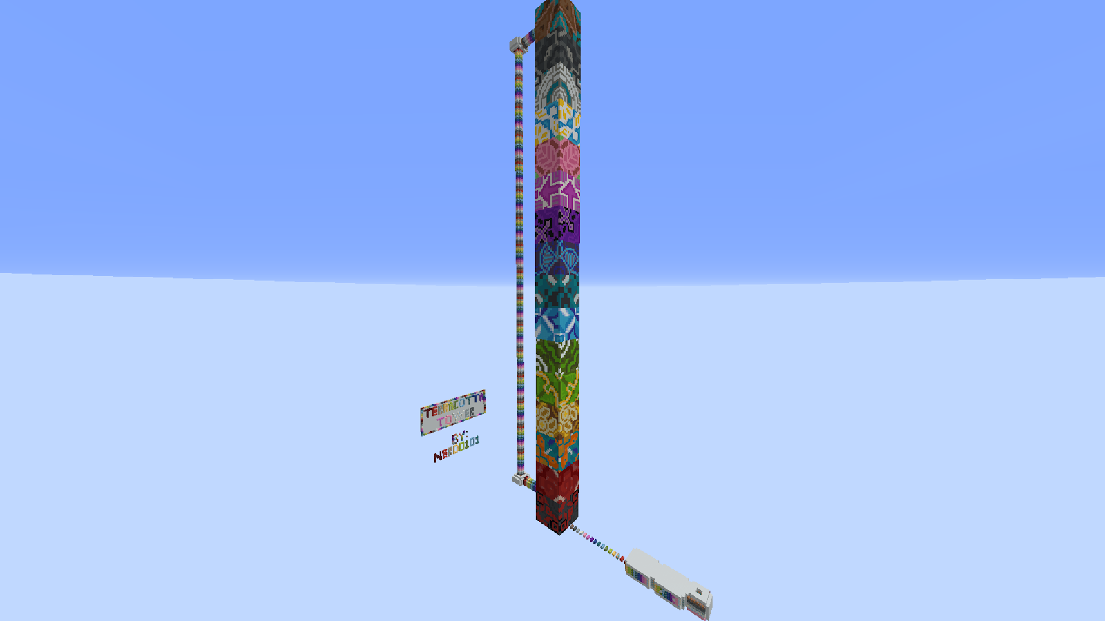 TERRACOTTA TOWER Minecrat Map - Minecraft Map - Mods