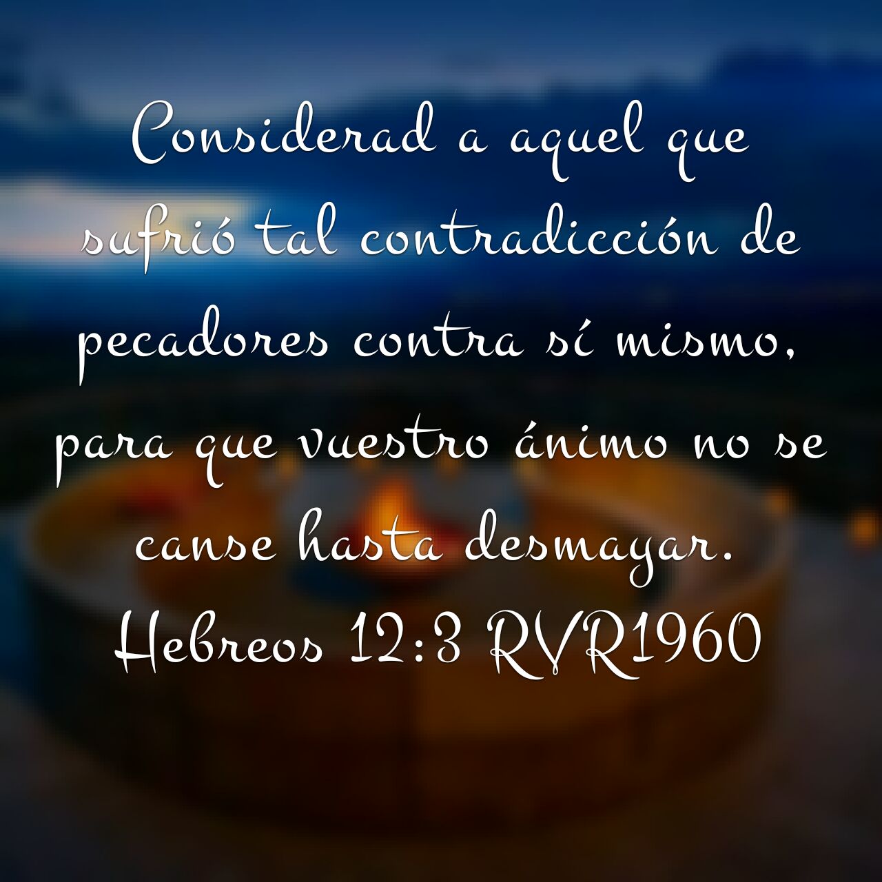 Hebreos 12:3