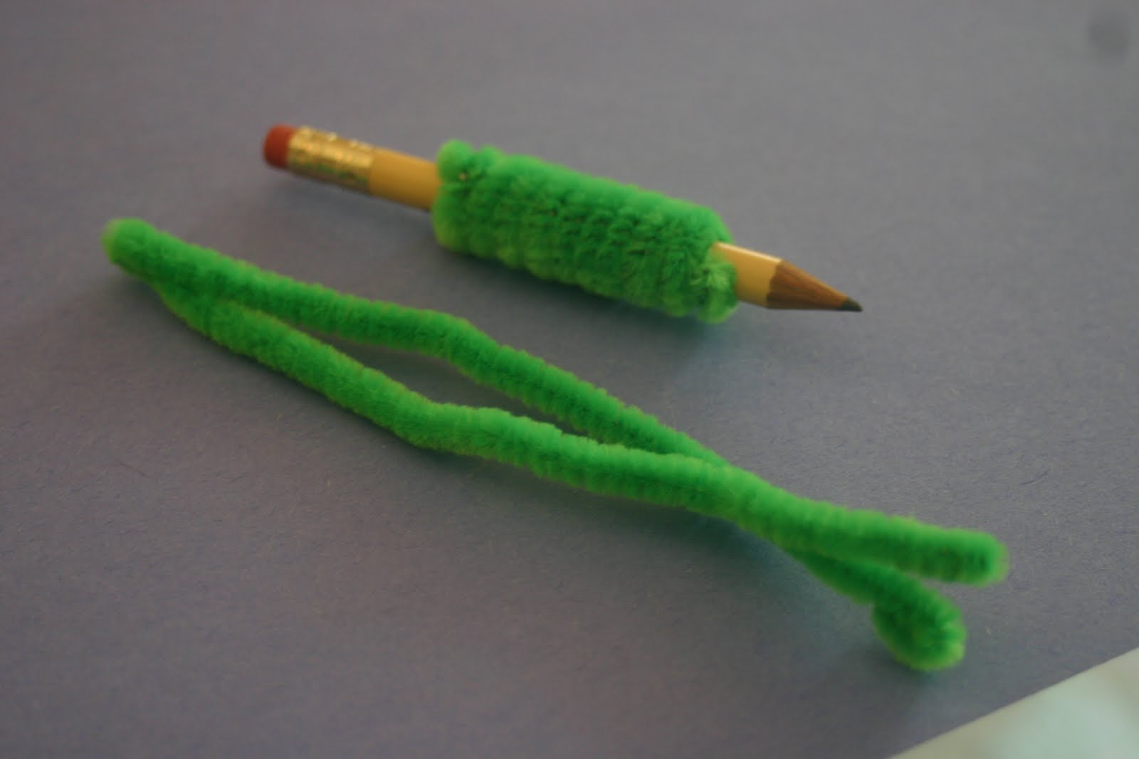 "Lines Across": Pipe Cleaner Animals