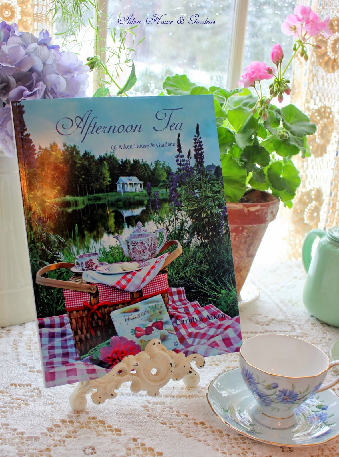 Aiken House & Gardens: Preview of my Afternoon Tea Book and a Giveaway!