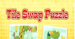 Tile Swap Puzzle (Logical Thinking Picture Puzzle Game)