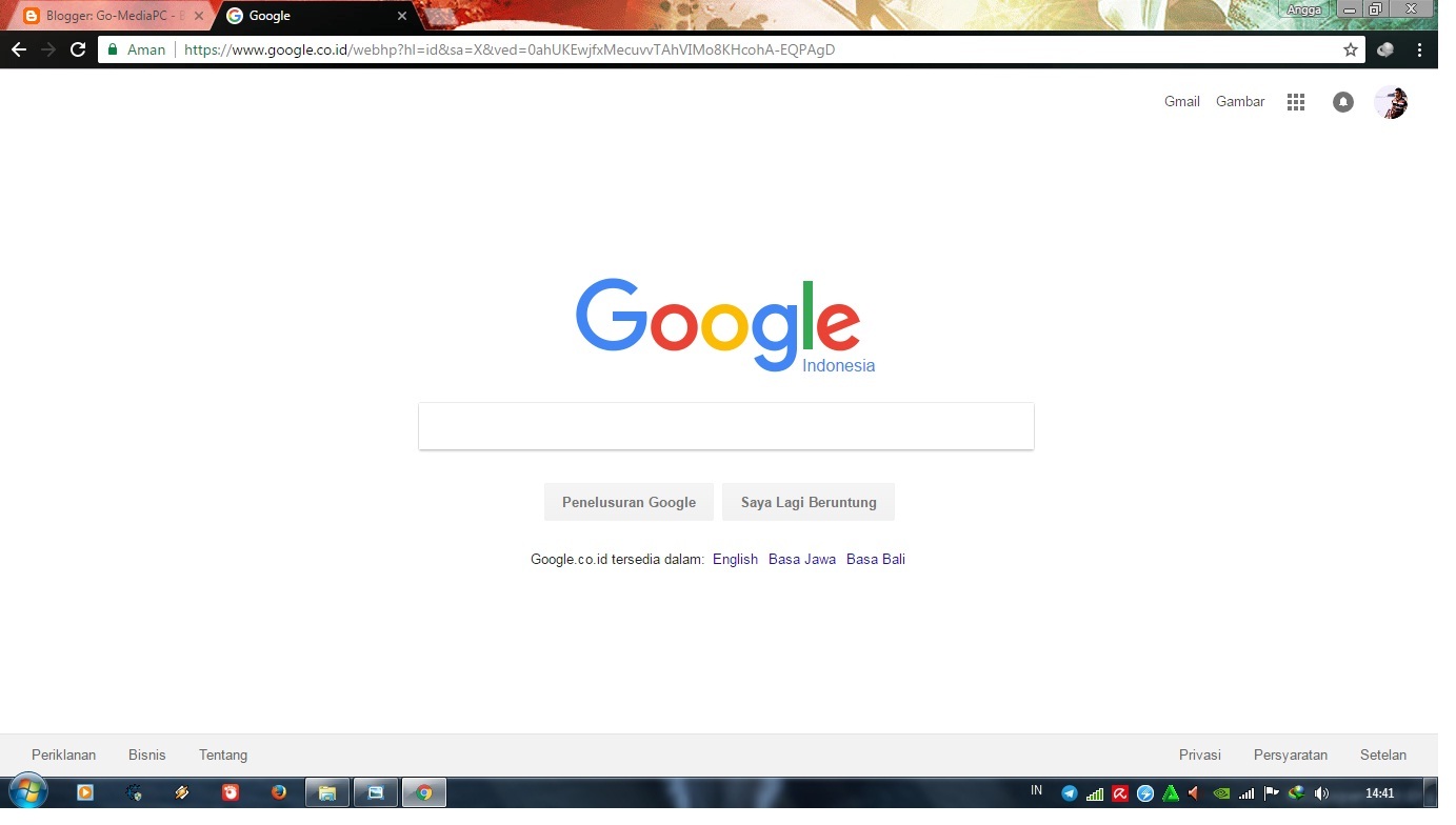 CARA MERUBAH TEMA TAMPILAN GOOGLE CHROME