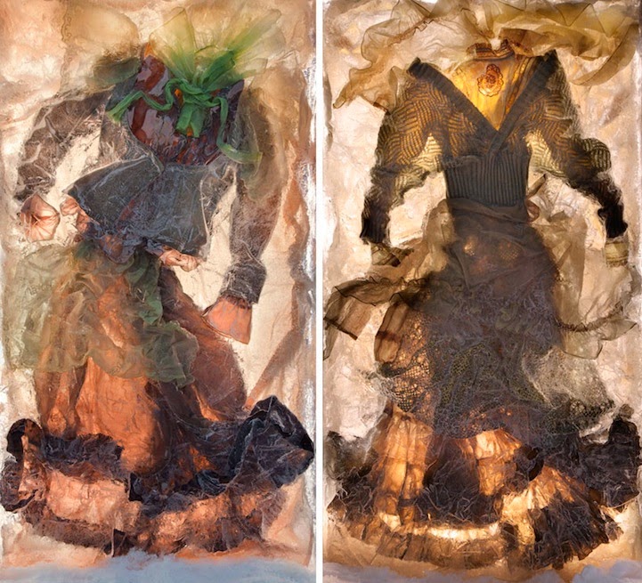 Hauntingly Beautiful Clothing Frozen in Blocks of Ice - Snow Addiction ...