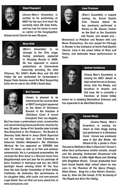 FIDDLER ON THE ROOF: Cast Bios