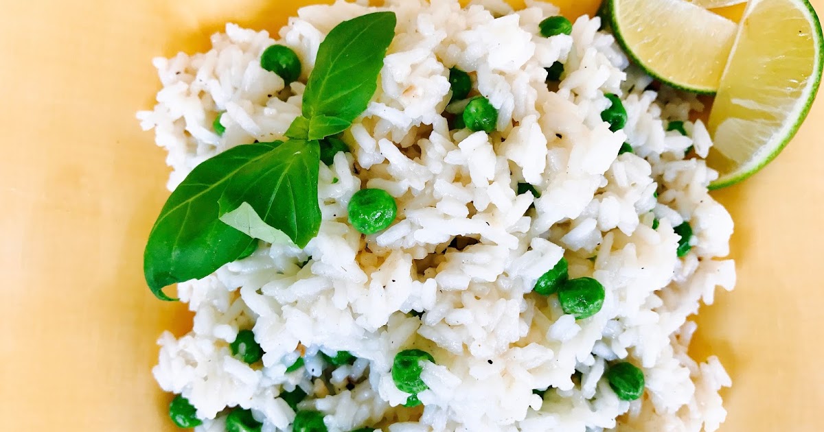 Garlic Lime Rice with Basil