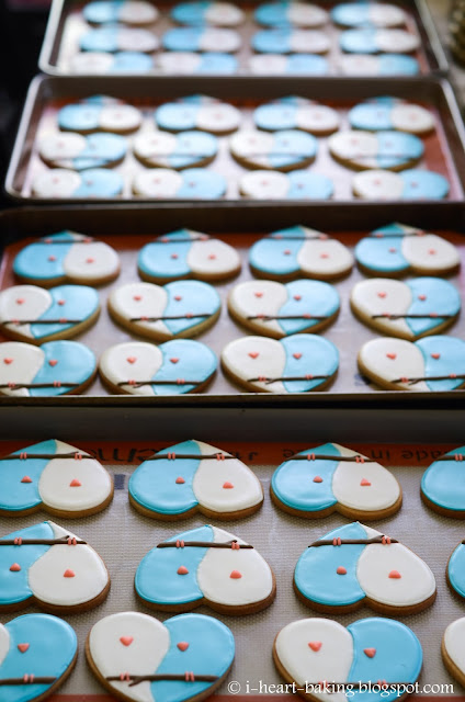 i heart baking!: lovebird cookies