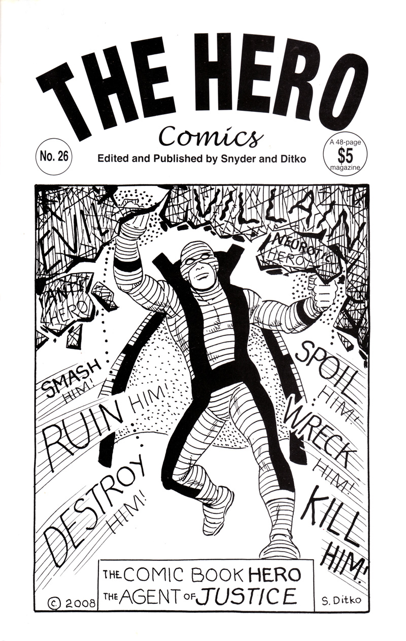 Ditko Comics: New Ditko - THE HERO COMICS No. 26