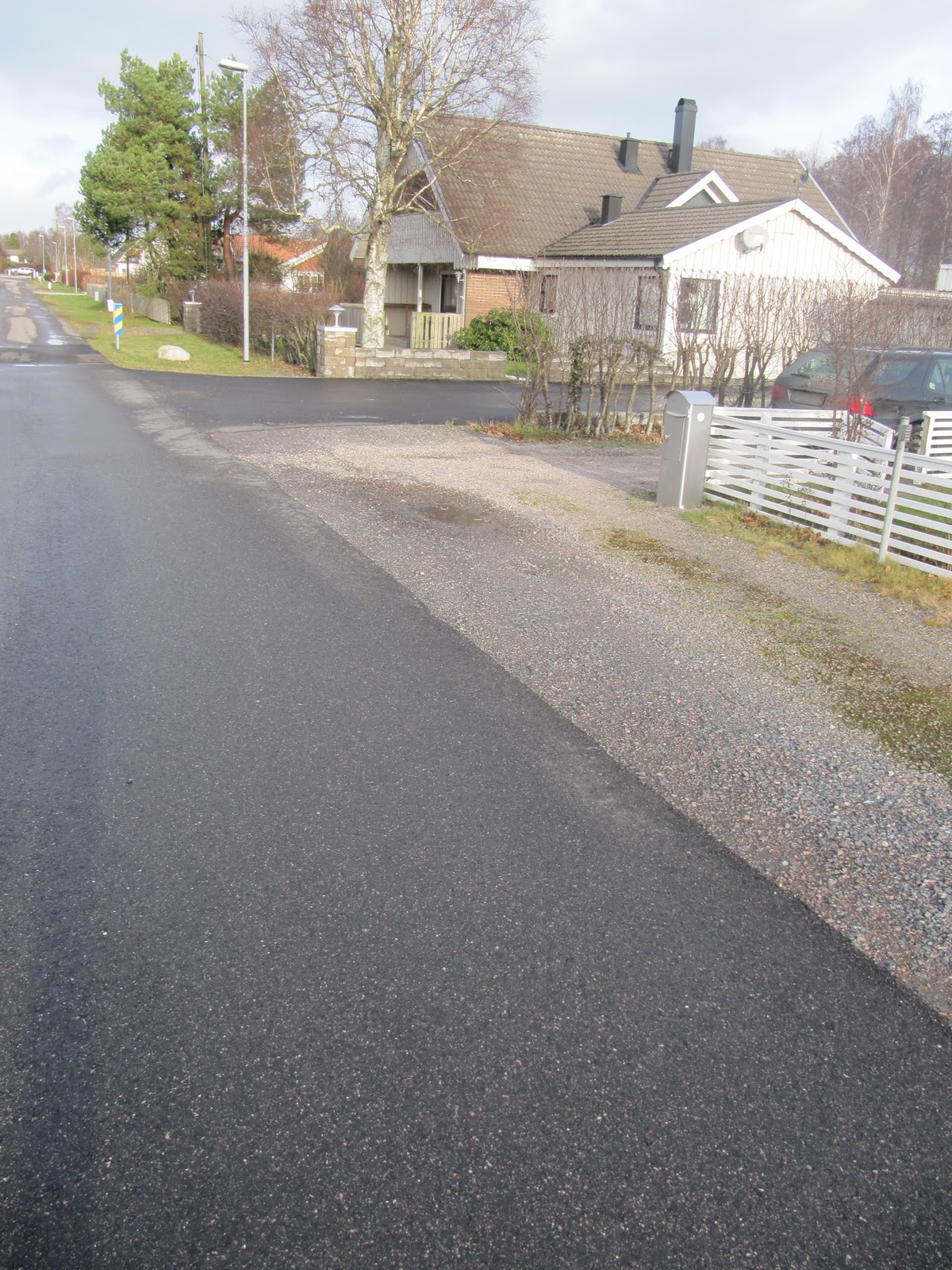 asabygg: Foton av vägarna fram till min tomt