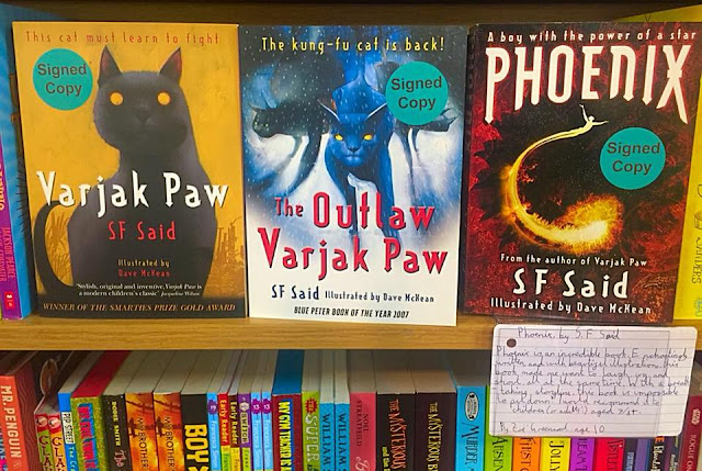 SF SAID: Author Visits: Park Hill Junior School & Kenilworth Books