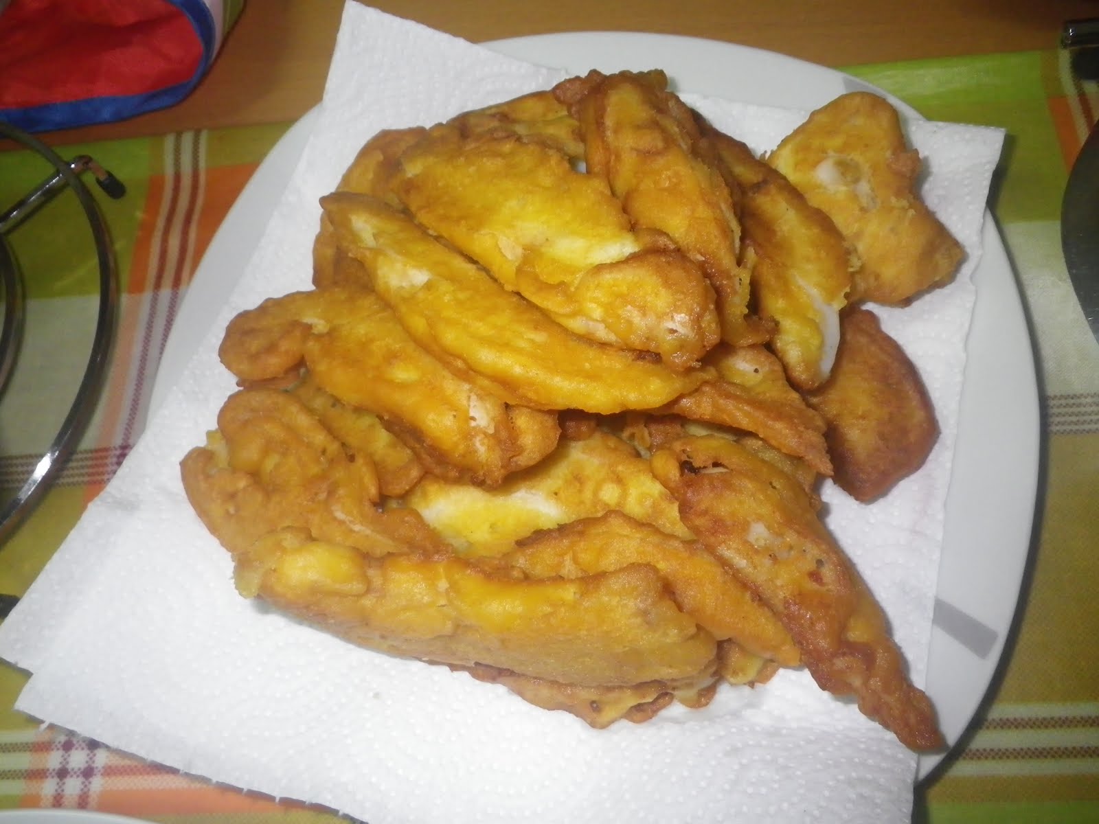 Ensaios culinarios: Choco frito