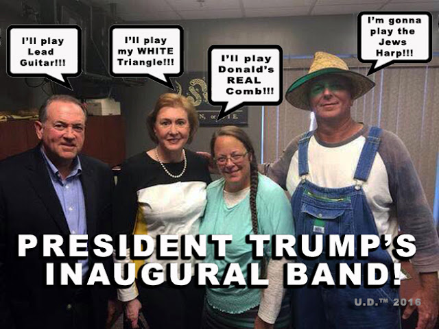Unsolicited Drivel: Trump's Inaugural Band Finally Chosen!