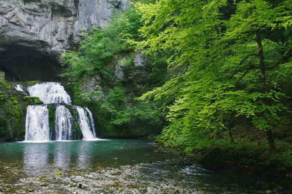 VOYAGES EN FRANCHE COMTE...: Source du LISON- Doubs.