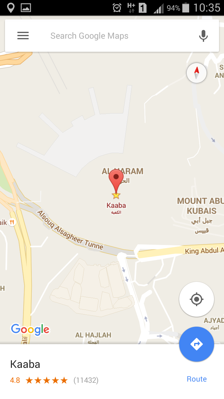 Cara Menentukan Arah Kiblat Menggunakan Google Maps