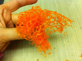 The Craft Project: How to Make Vegetable or Fruit Net Flowers