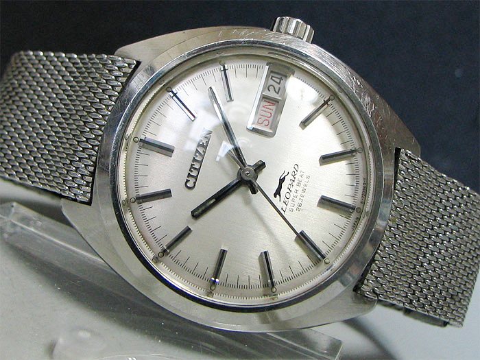 resting place: VERY RARE AUTHENTIC VINTAGE CITIZEN LEOPARD SUPER BEAT ...