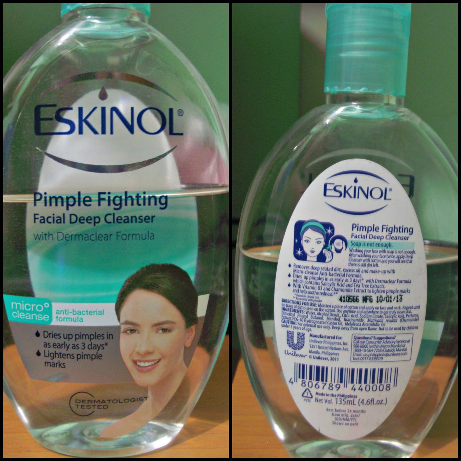 Your Everyday Beauty Guardian: Eskinol Pimple Fighting Facial Deep ...