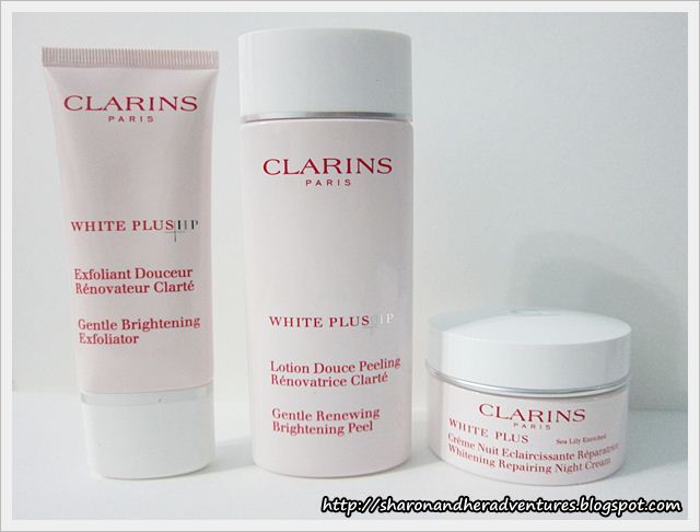 Sharon and her adventures...: Review: Clarins New White Plus HP Range ...